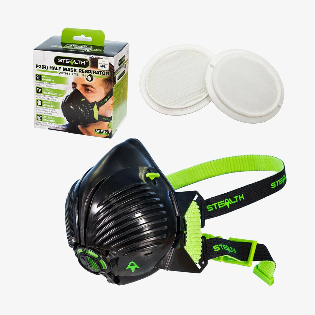 Stealth P3 Dust Respirator Face Mask — Stealth Mask